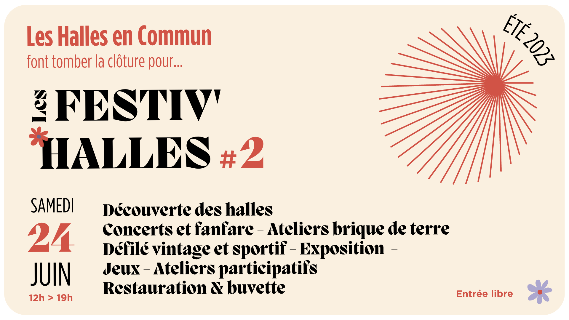 Festiv'Halles 24 Juin 2023 - Bati Recup